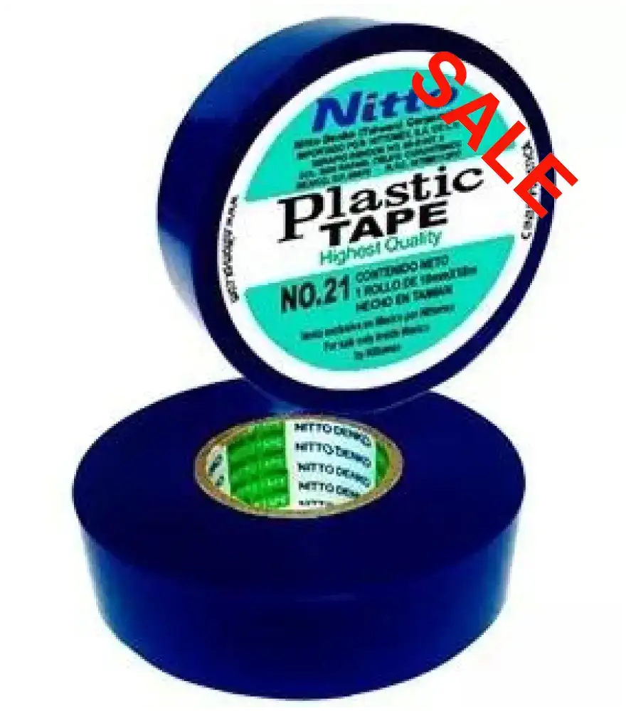 NITTO 21 INSULATION TAPE BLUE 20M X 18MM | Nitto 21 | Nitto Tape ...